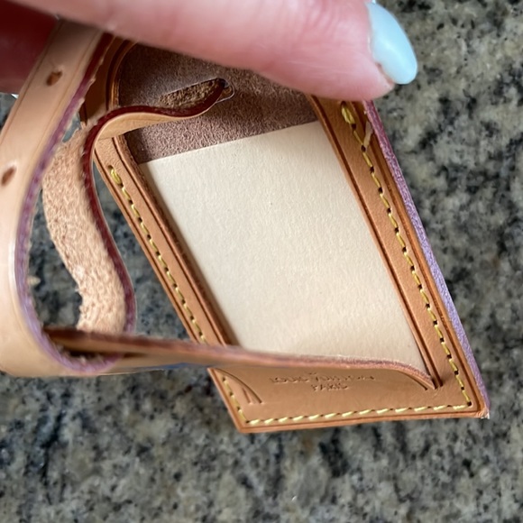 Louis Vuitton | Bags | Authentic Lv Luggage Tag | Poshmark